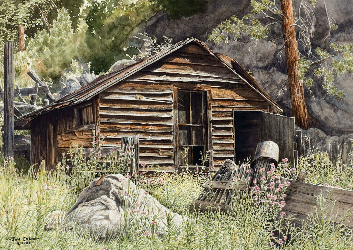 Humble Beginnings by Jon Crane/fine art watercolor – Jon Crane Gallery ...