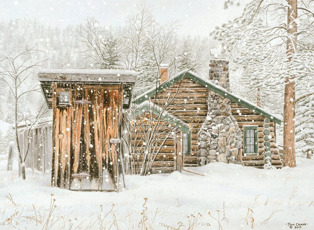 The Library by Jon Crane/fine art watercolor – Jon Crane Gallery ...